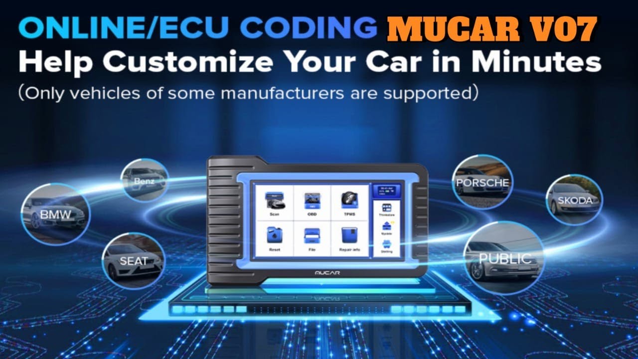 MUCAR VO7: The Bi-Directional Scan Tool Every DIY Mechanic Needs ! - YouTube