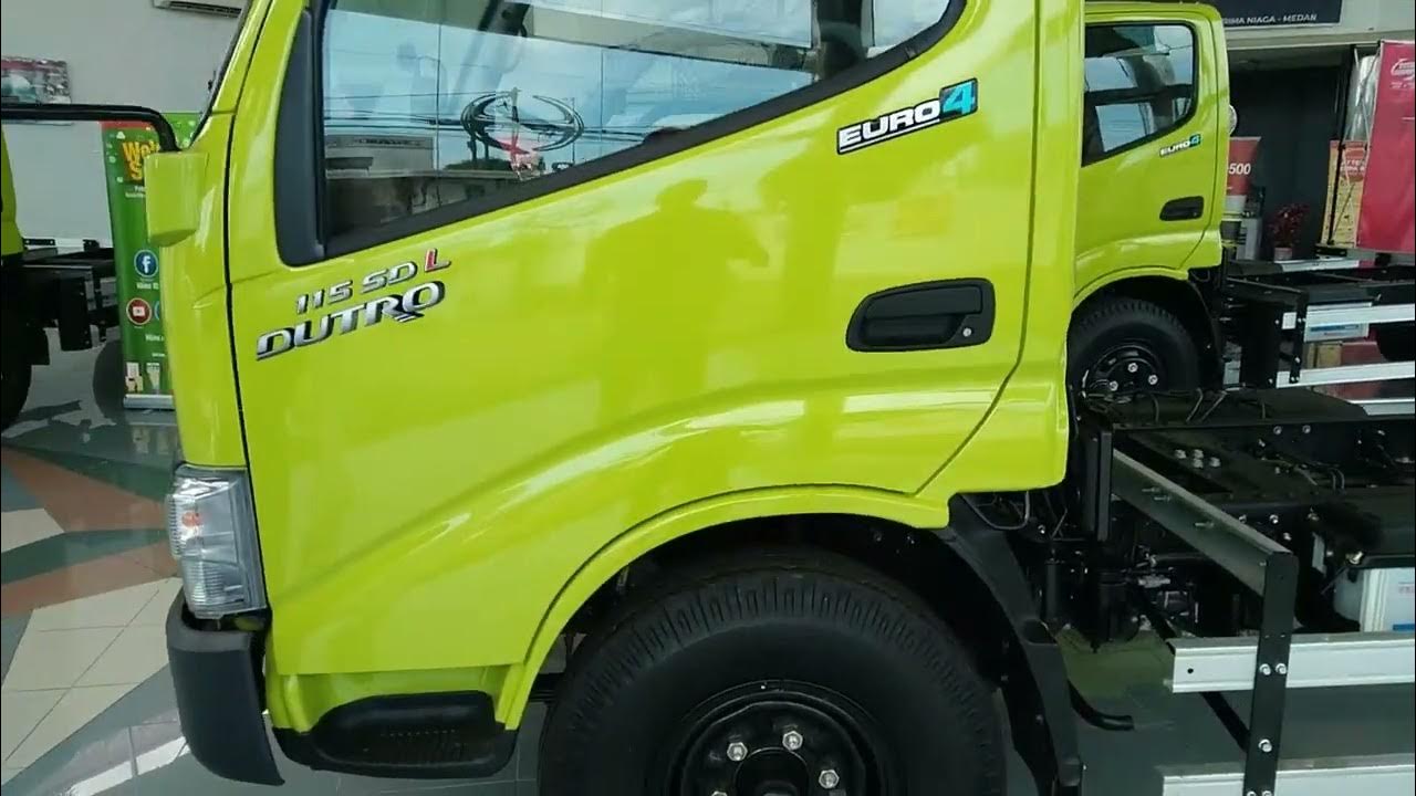 Hino dutro 115 SDL Euro 4 ( roda 4 chasis panjang) - YouTube