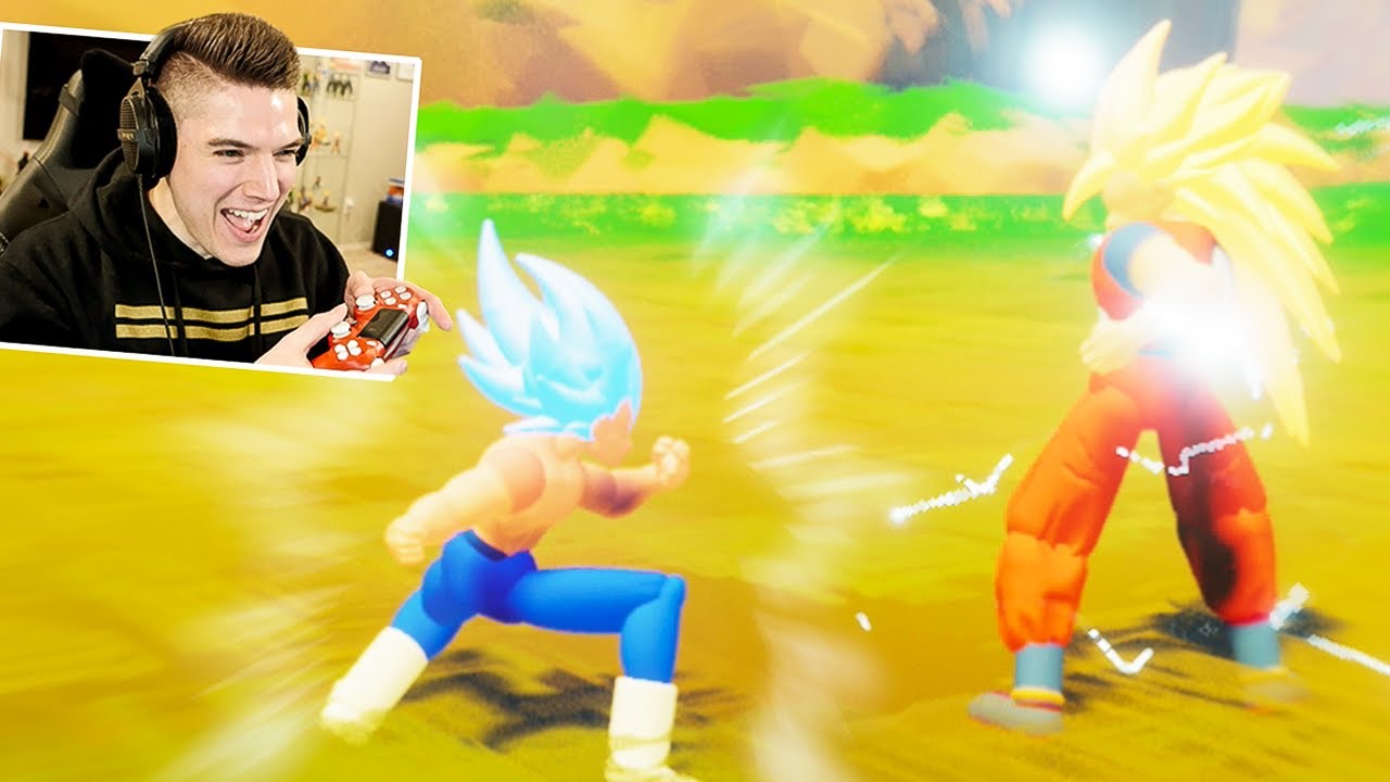 I tried playing new fan made Dragon Ball Z games - YouTube