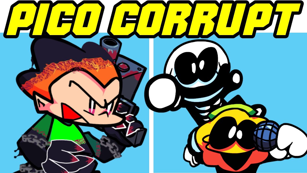 Friday Night Funkin' VS Corrupted Pico (Virtual Aaron) (FNF Mod) - YouTube