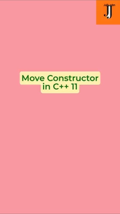 🔥 Move Constructor in C++ | Advanced Concept Explained! 🚀 #shorts #cpp #coding # ...