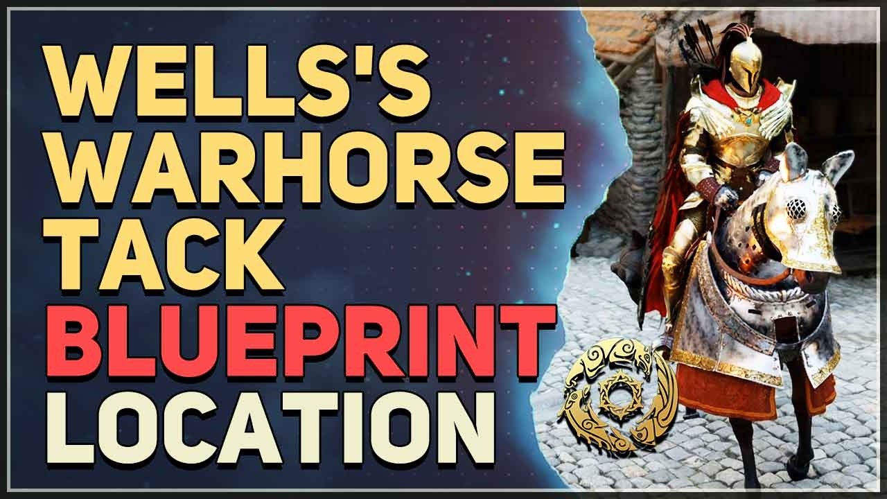 Wells's Warhorse Tack Armor Blueprint Location Crimson Desert - YouTube