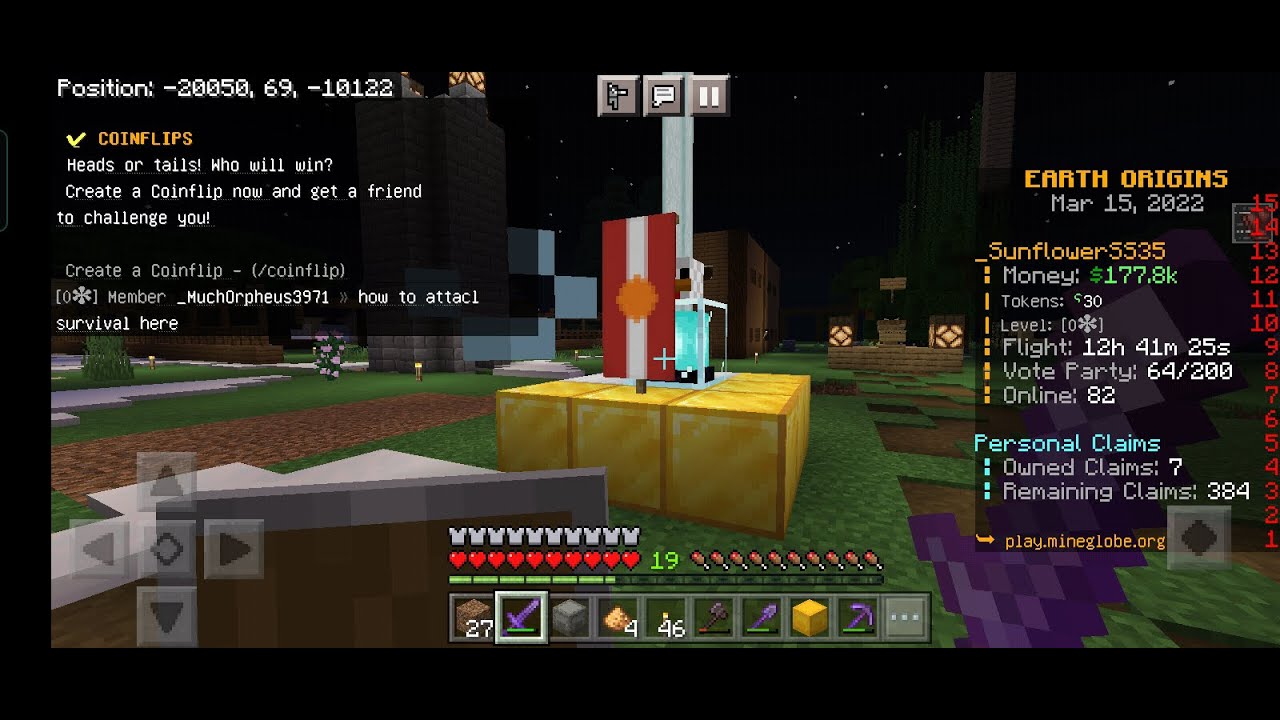 Minecraft Server Gameplay - YouTube