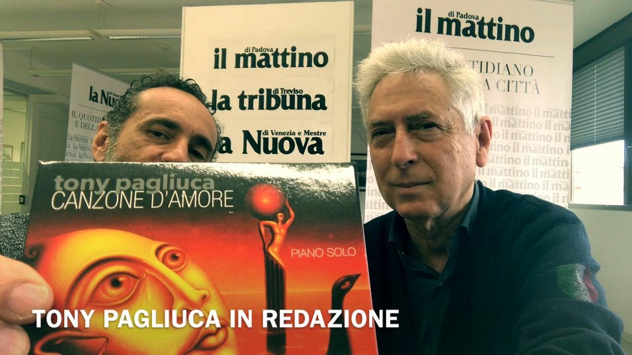 Tony Pagliuca, ex Orme: il nuovo cd con il nostro giornale - YouTube