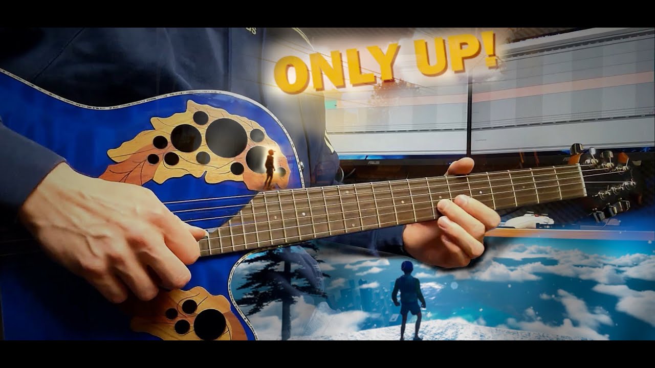 [TAB] Only Up Theme BGM guitar cover - YouTube