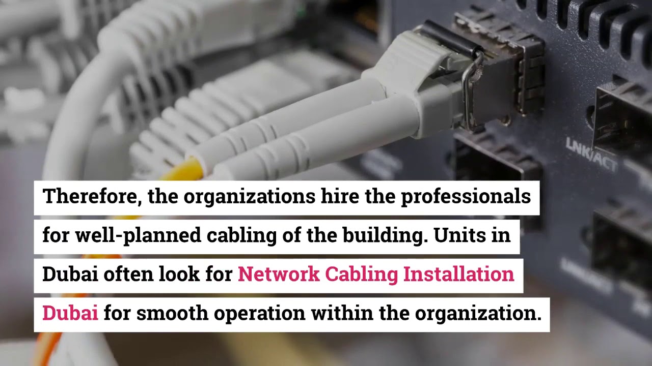 What are the Tips for Network Cabling Installation Dubai - YouTube