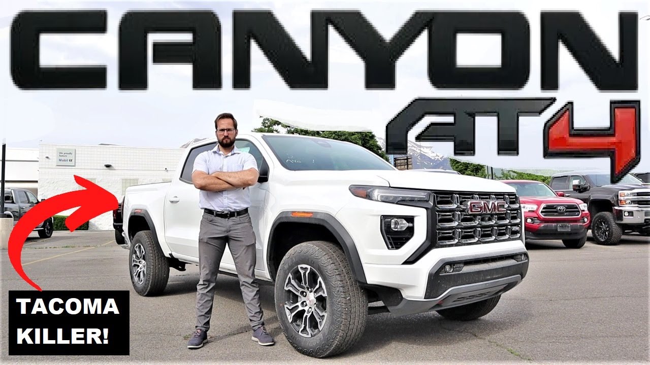 2023 GMC Canyon AT4: The New Tacoma And Ranger Stink! - YouTube