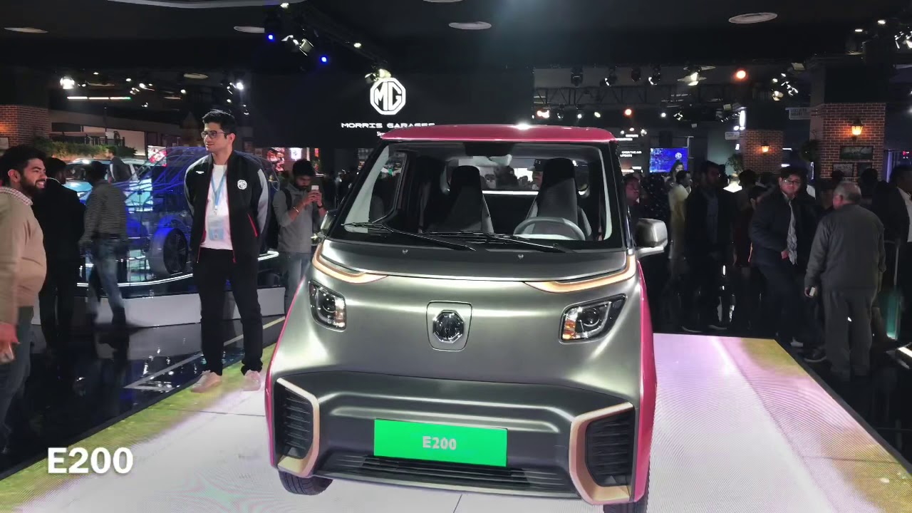 MG 2-seater electric car (autoexpo2020) 🇮🇳 - YouTube