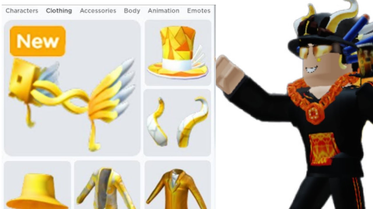 How to get free gold items in Roblox from Roblox innovation awards ...