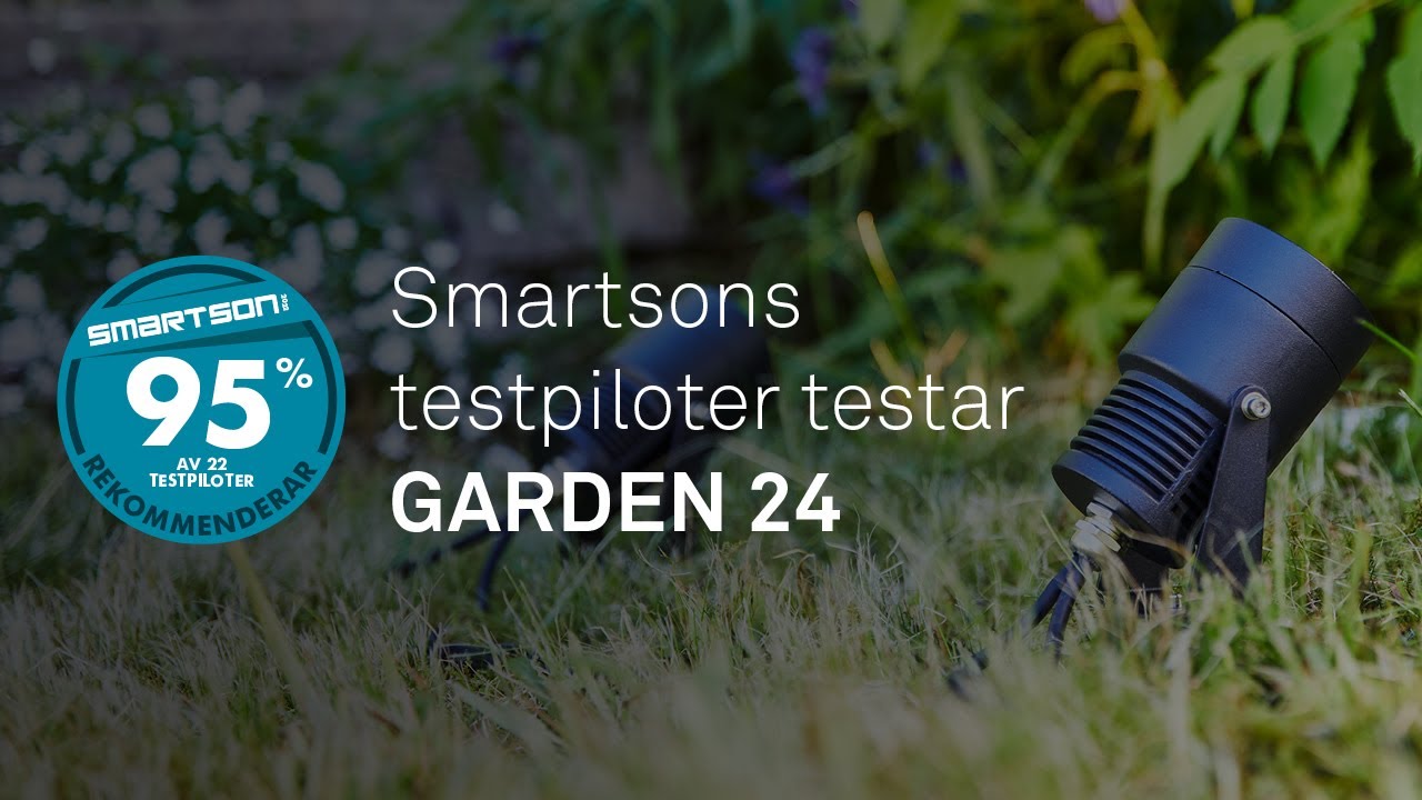 Markslöjd Garden 24 i samarbete med Smartson - YouTube