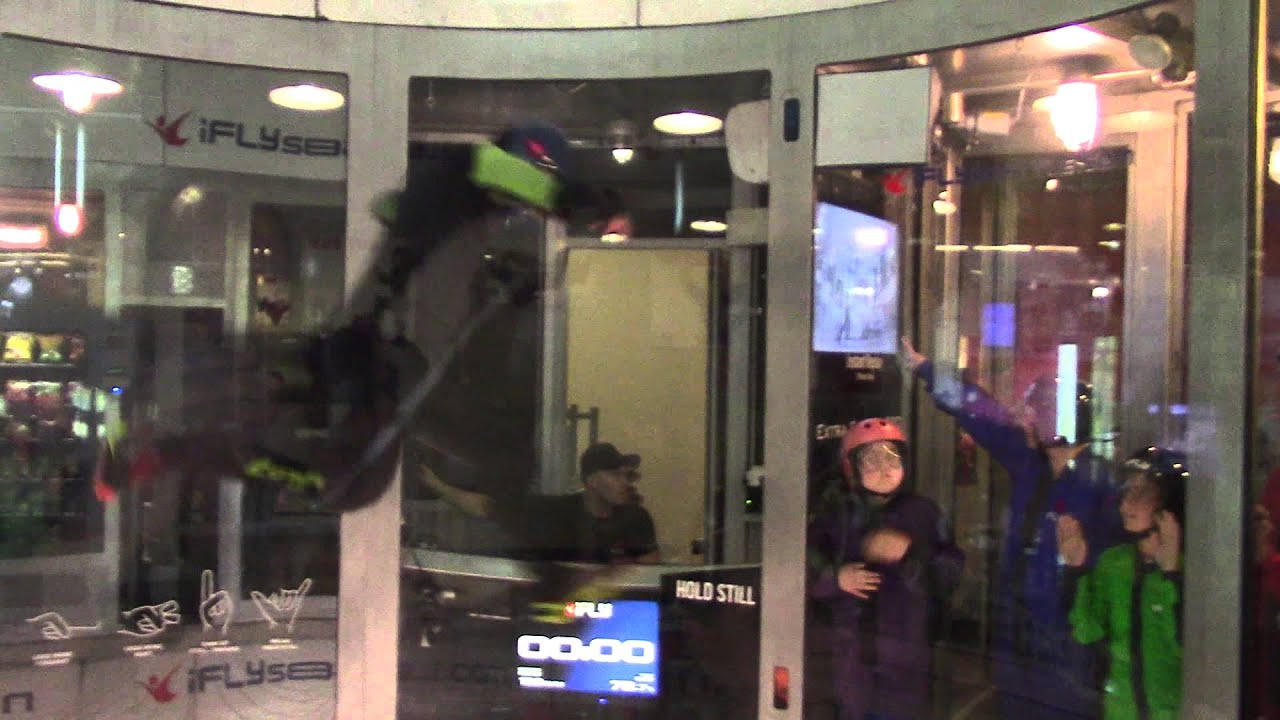 iFly the trainer doing crazy tricks afterwards to show off what is ...