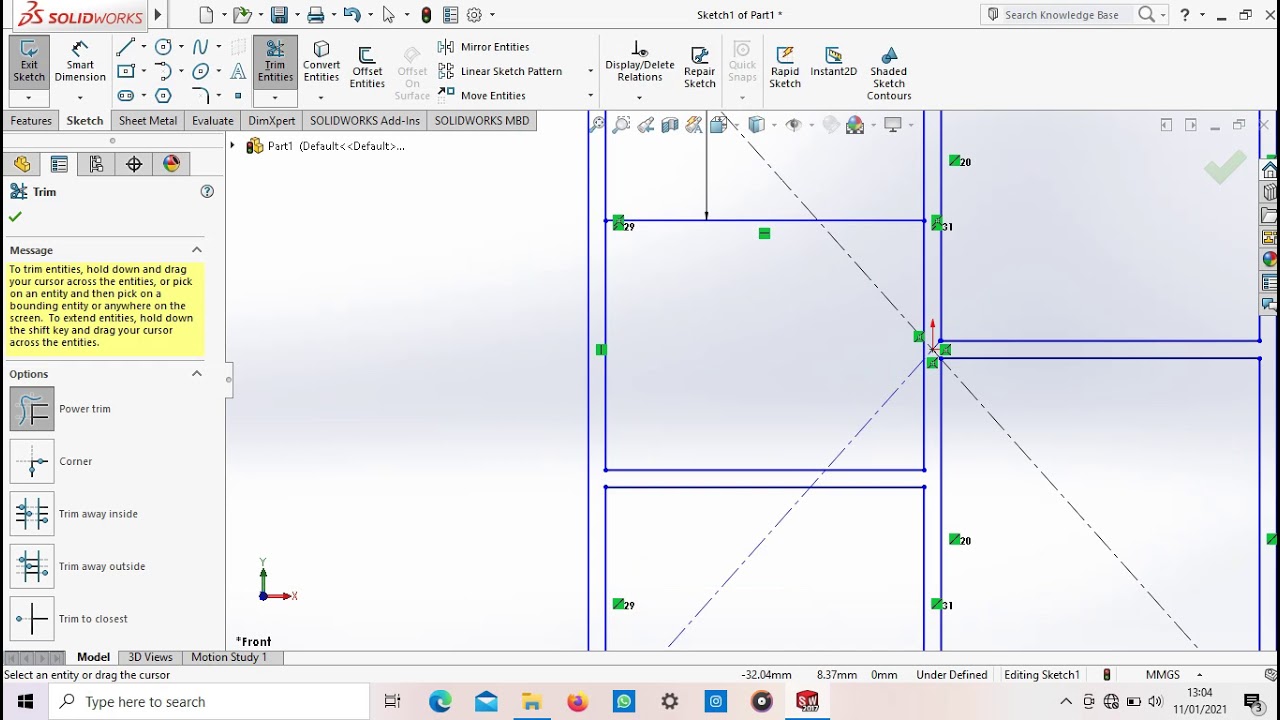 TURTORIAL SOLIDWORKS l DESIGN SIMPLE RAK BUKU - YouTube