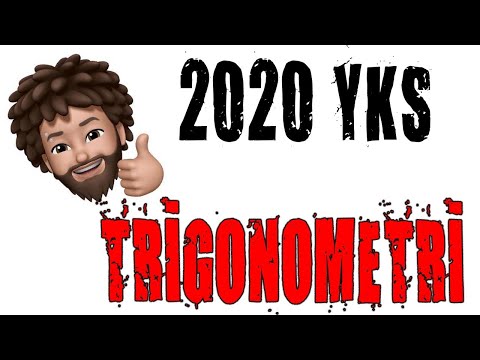 TRİGONOMETRİ 2 ( 12.SINIF ) 2020 YKS ÇIKABİLECEK SORULAR