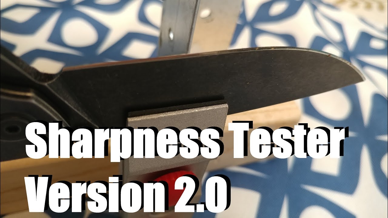 Sharpness Tester Device Version 2.0 - YouTube