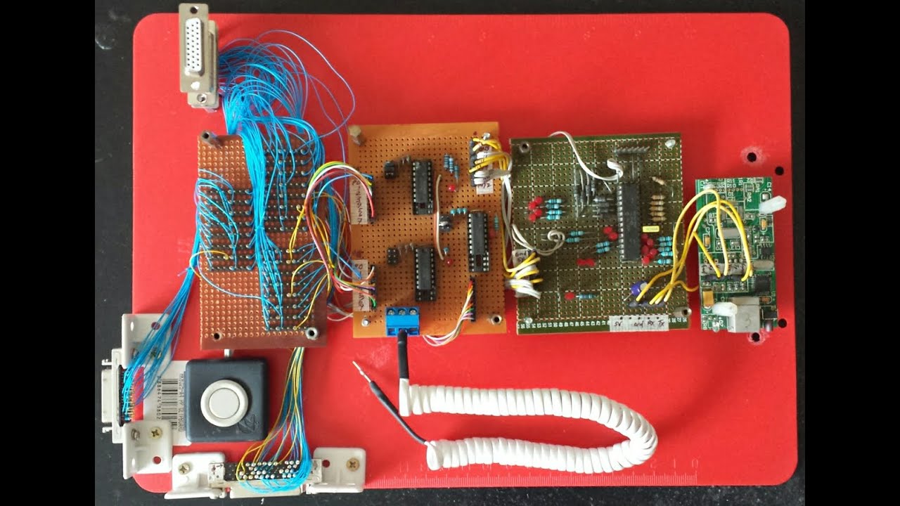 Cable tester using i2c serial expander PCF8574 - YouTube