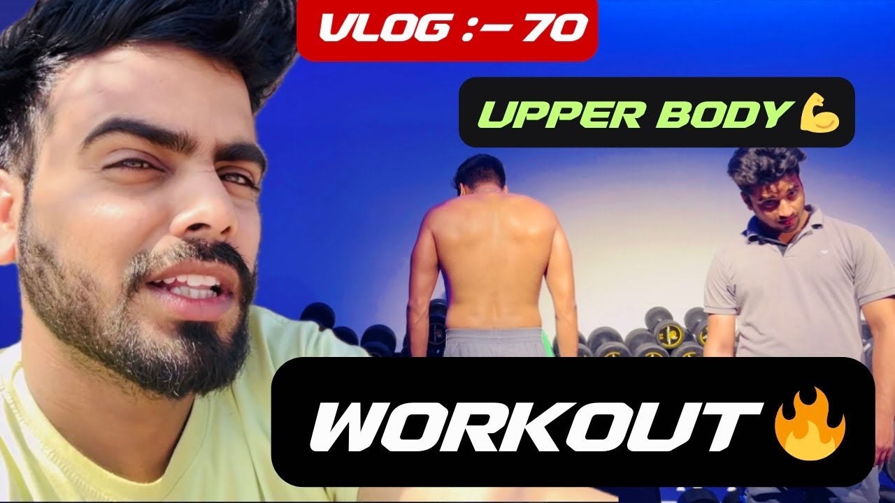 Upper Body Workout 💪 Crazy Mohan Vlogs - YouTube