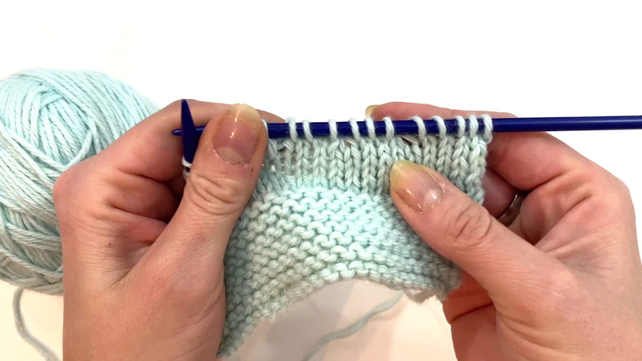 Fairy Little| How to K2Tog (knit two together) Right leaning decrease ...