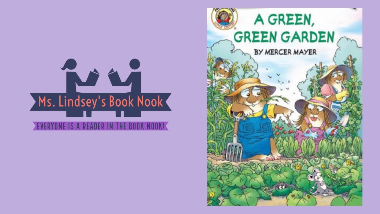 A Green, Green Garden ~ Garden Read Aloud ~ Plant story time ~ Spring ...