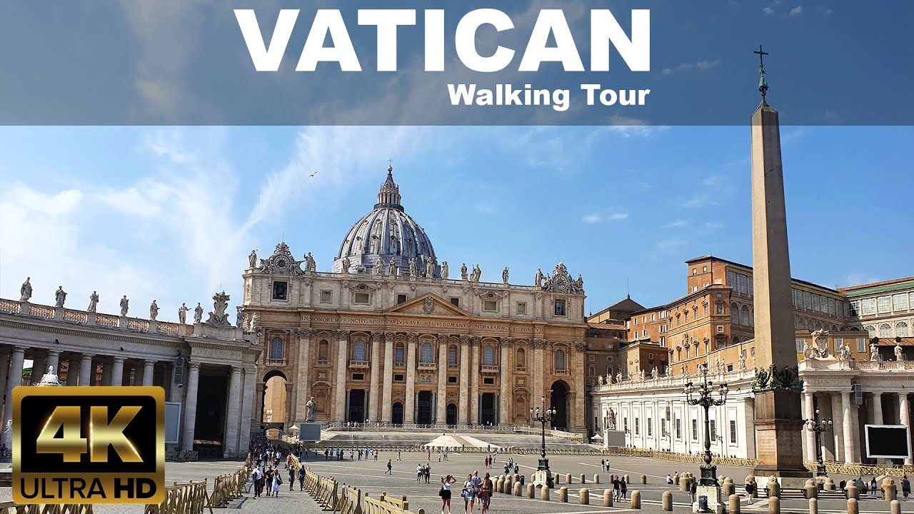 🇮🇹 VATICAN Walking Tour | Rome | 4K UHD | ⛅ | 🇮🇹 | ITALY - YouTube