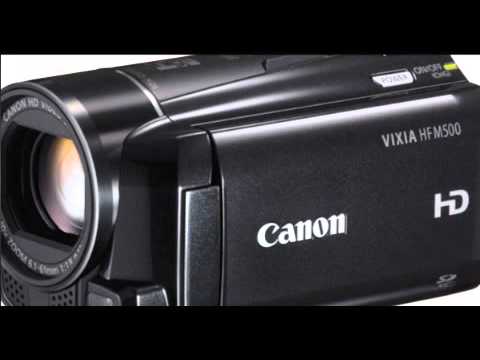 Canon Vixia HF-M500 - 2.37 Megapixel - 1920x1080 60i - YouTube