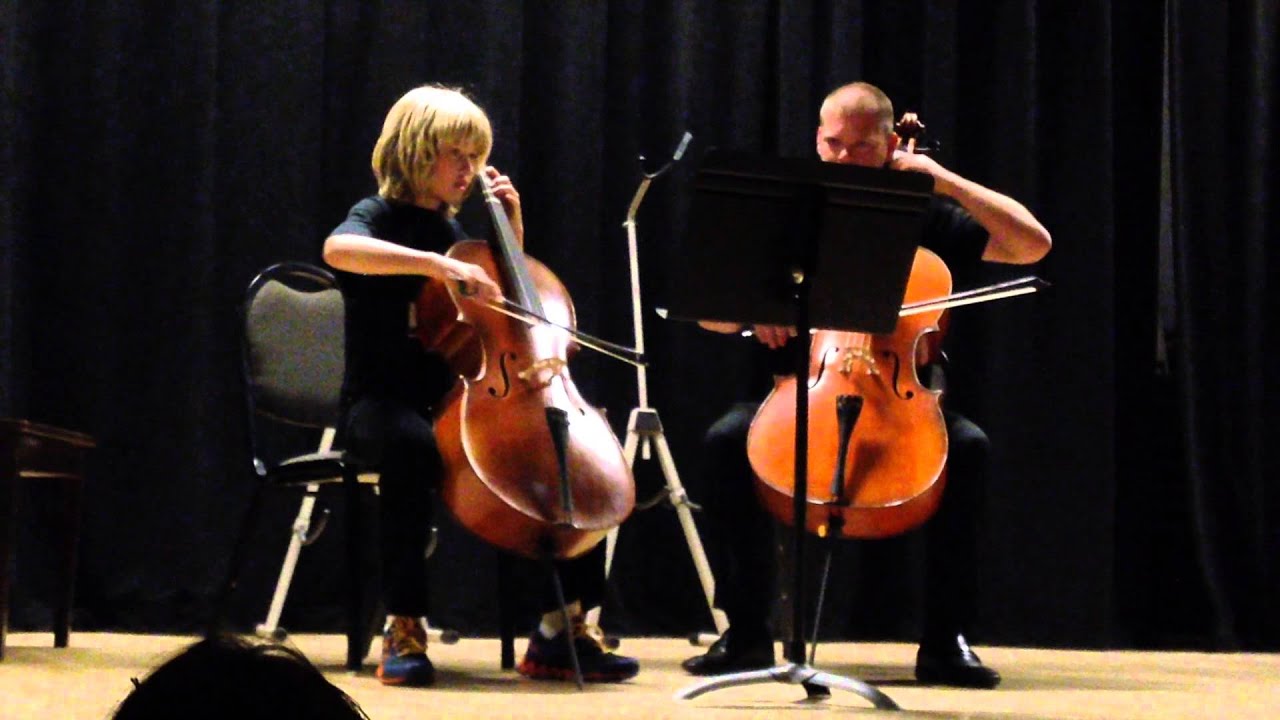 recital May 2014 Cello - YouTube