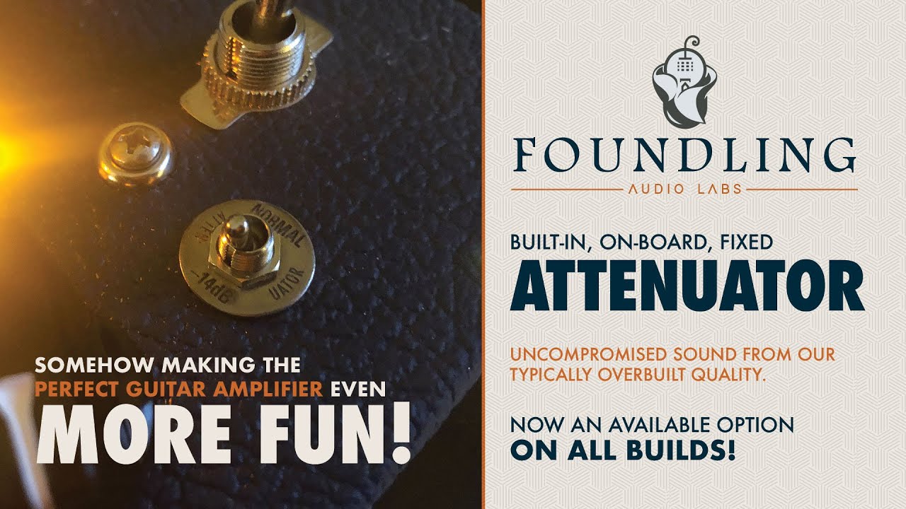 The Perfect Guitar Amp Just Became Even MORE FUN! Built-In Attenuator ...