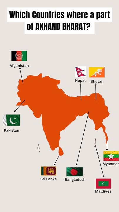 Countries which were part of AKHAND BHARAT || Akhand Bharat||Learnwithtanu #facts - YouTube