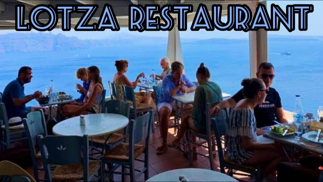 Recommended | Lotza Restaurant Oia, Santorini Greece | Good Food With ...