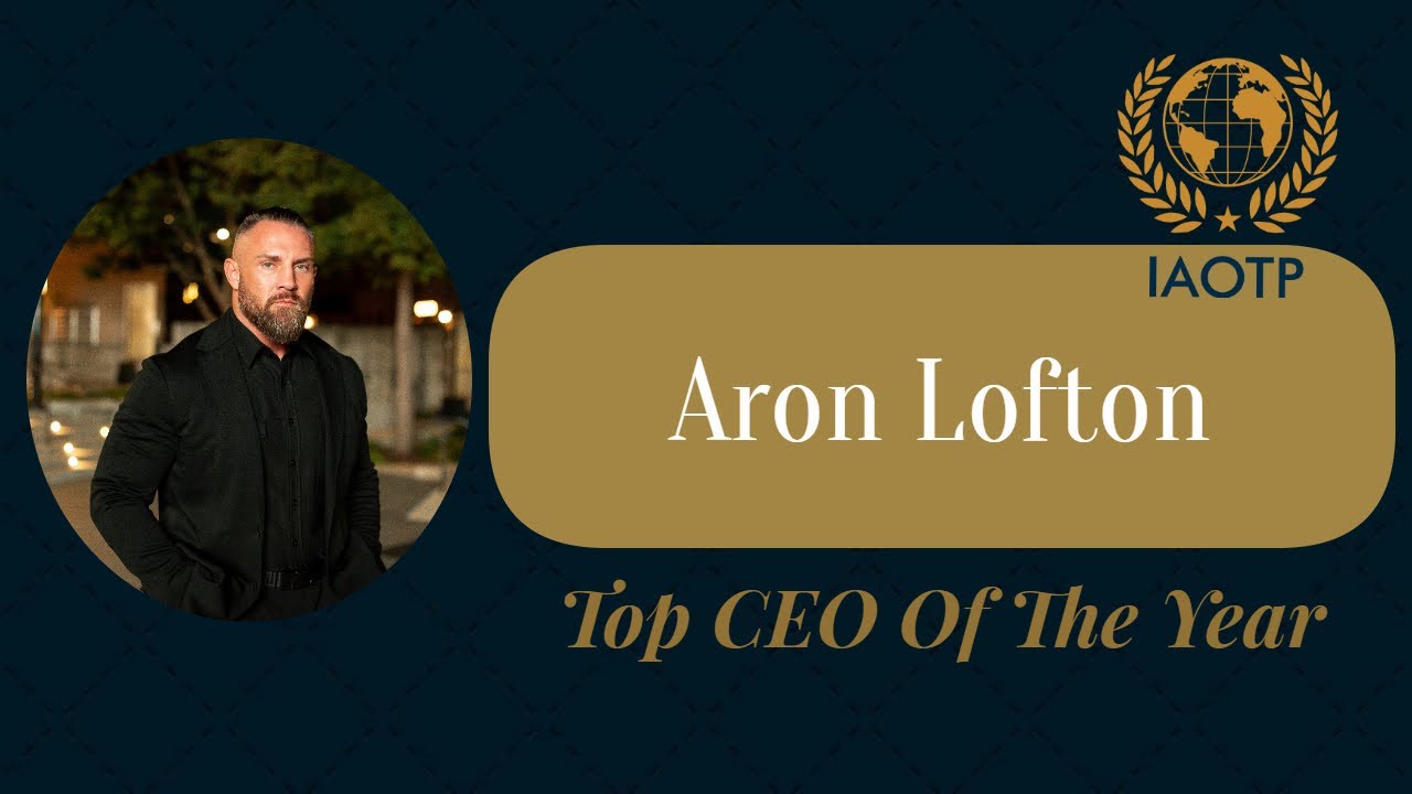Aron Lofton honored member of IAOTP - YouTube