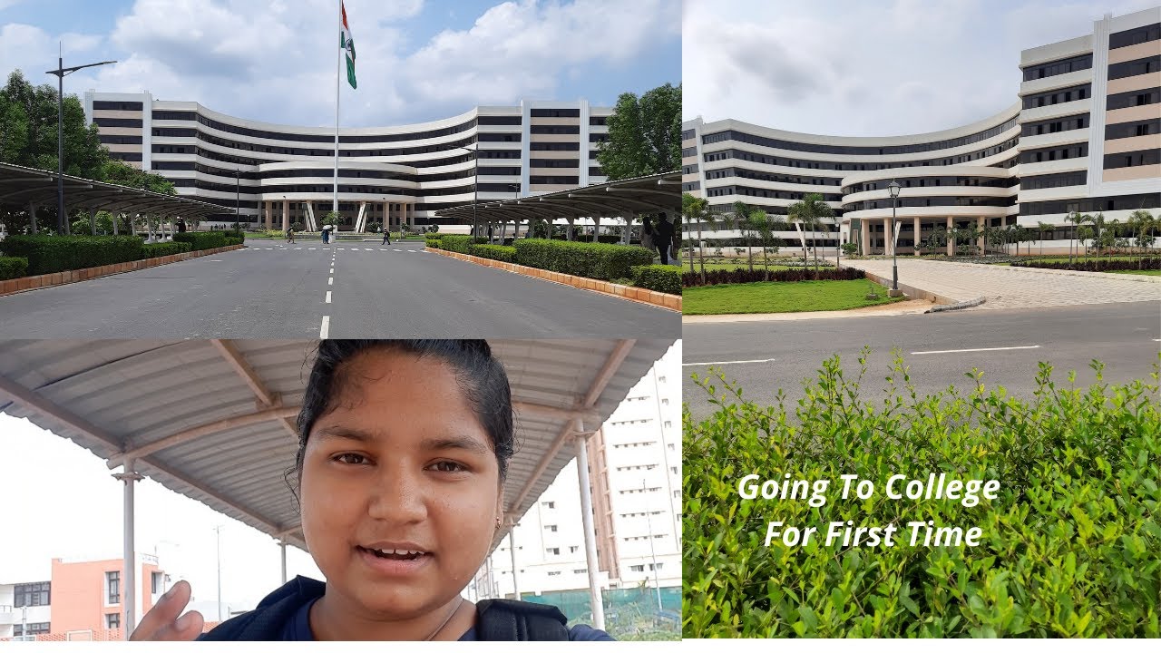 Going to college for first time | VIT-AP | College - YouTube
