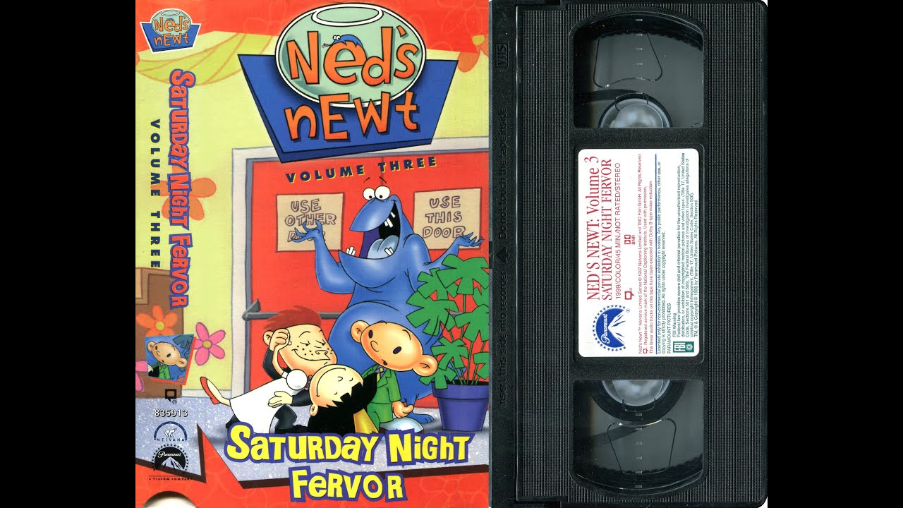 Opening/Closing to Ned's Newt - Volume 3: Saturday Night Fervor (US VHS ...