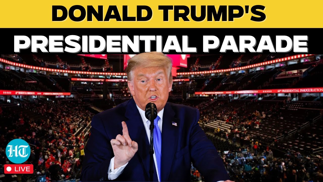 Trump Inauguration 2025 LIVE | Donald Trump Mega Presidential Parade ...