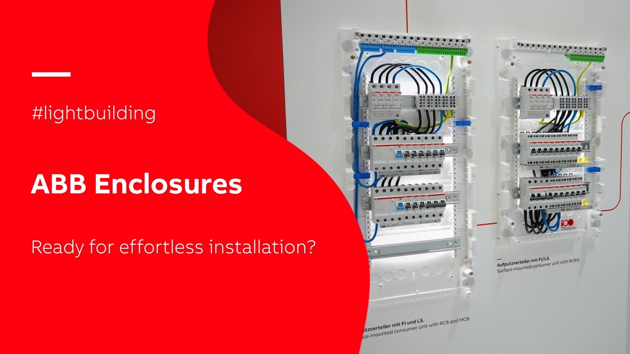 Light + Building 2024 | ABB Enclosures: ready for effortless ...