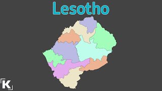 Lesotho - Geography & Districts | Fan Song by Kxvin