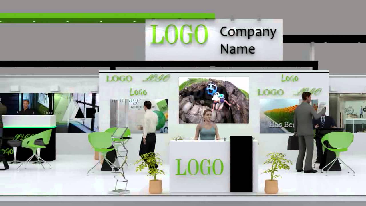 Exhibition Stall Design Walkthrough - YouTube
