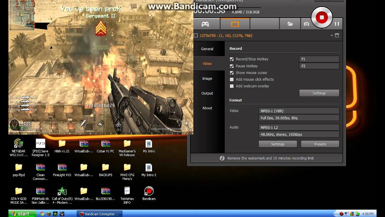 PC - CoD4 Modmenu - YouTube