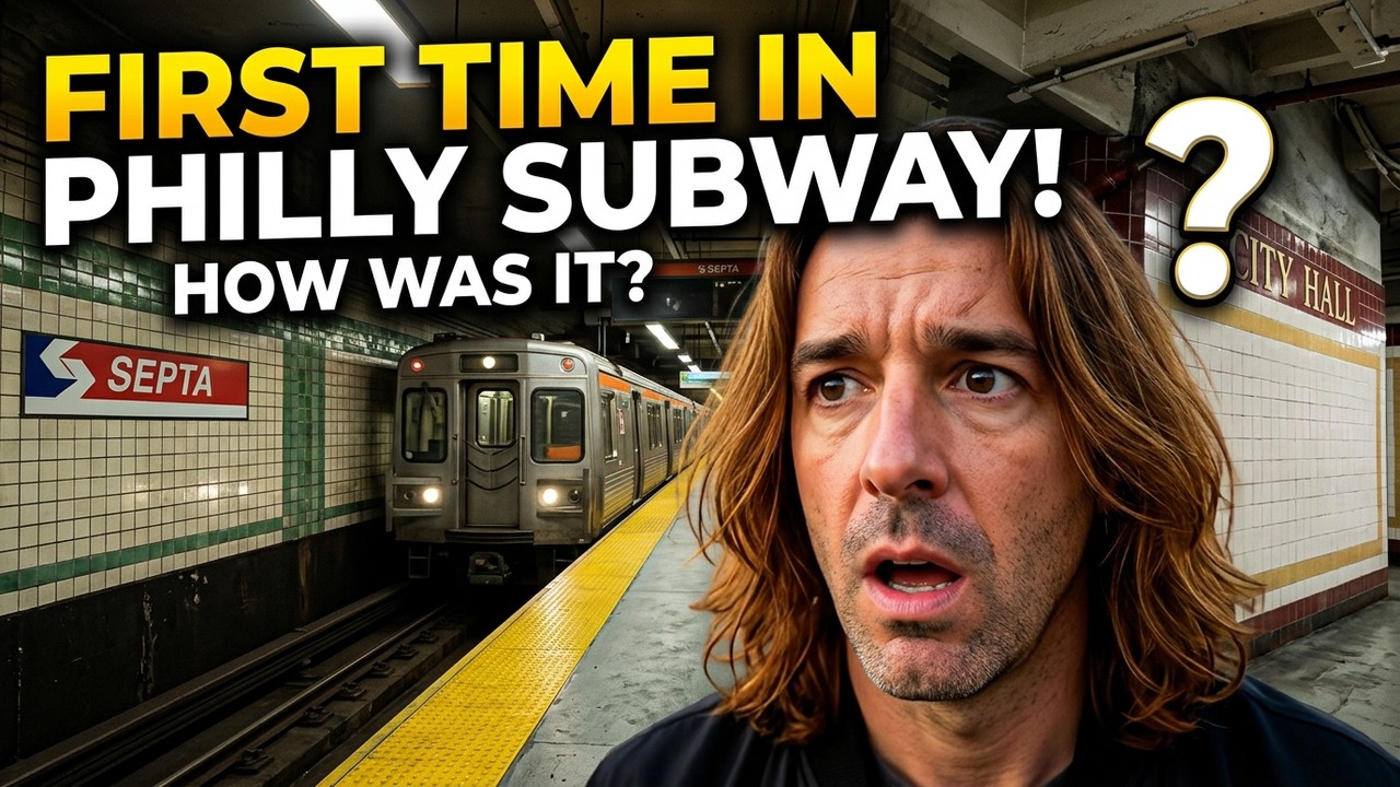 Interesting and Confusing Ride on Philly's Subway - YouTube