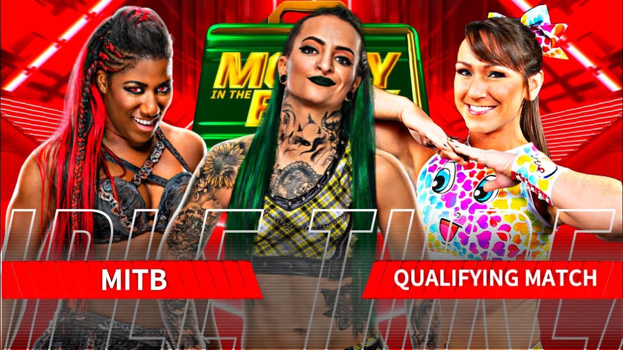 WWE 2K23 Universe - RAW - MITB Qualifying Match - Ember Moon Vs Ruby ...