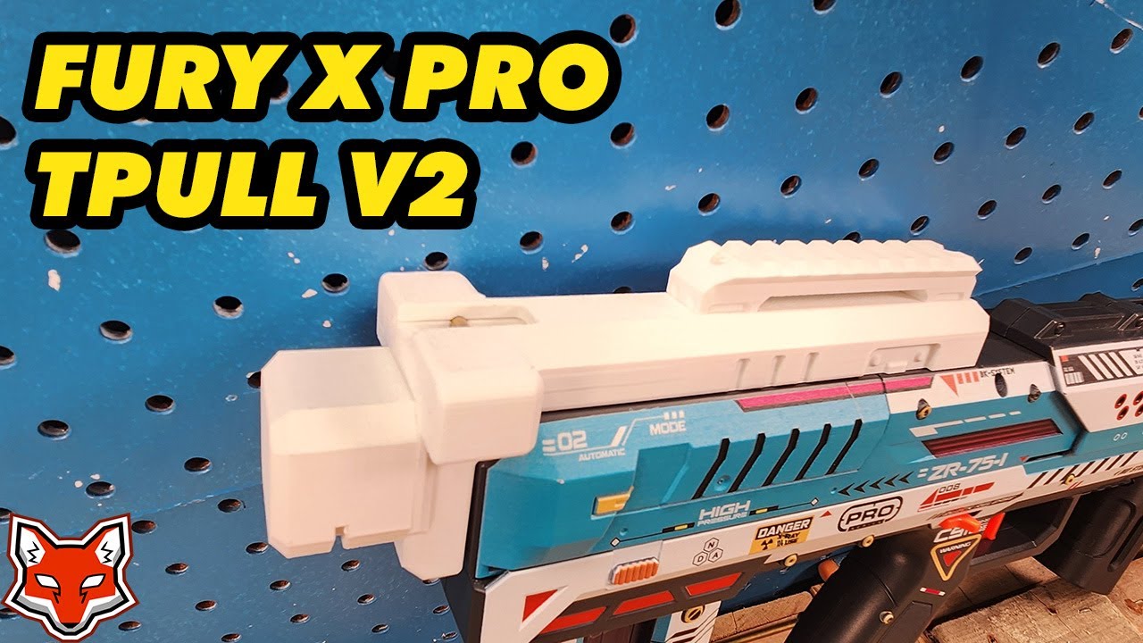 XShot Fury TPull V2 TOP Rail Mod #shorts - YouTube