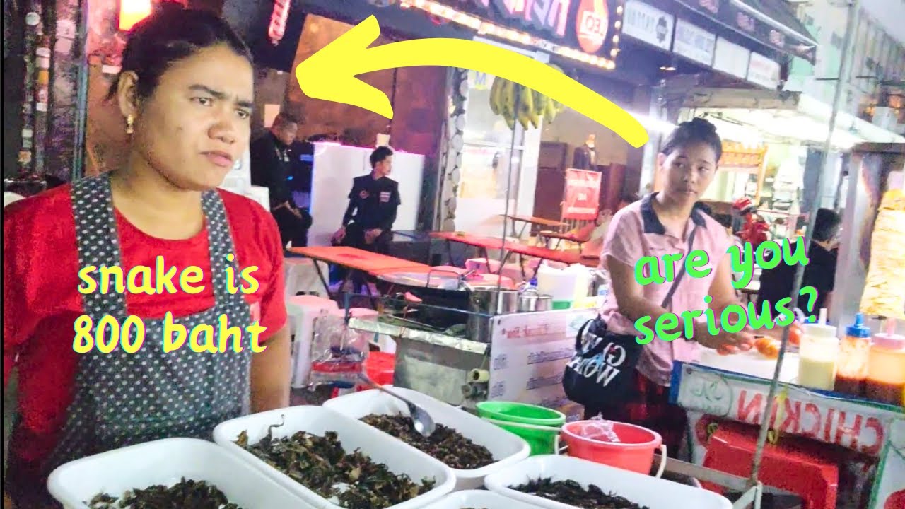 Avoid this SNAKE vendor on KHAOSAN ROAD | Bangkok Thailand - YouTube