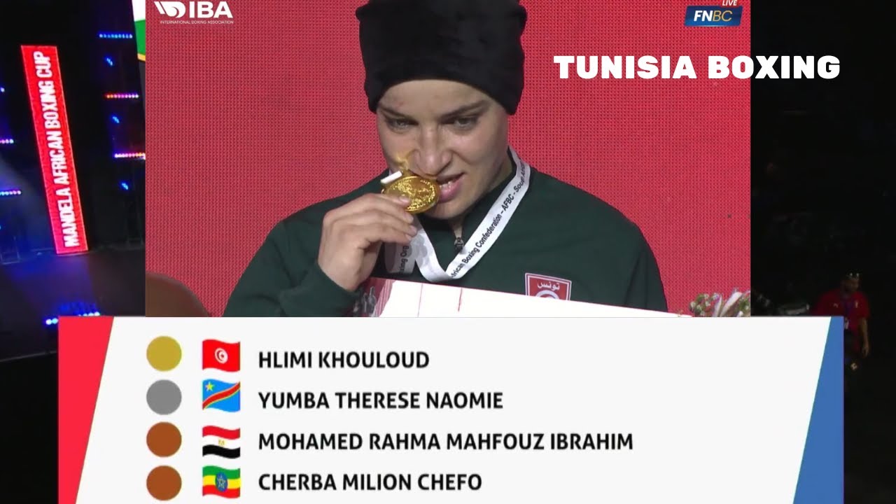 MANDELA AFRICAN BOXING CUP 2024 ~ Final (60 Kg) : Hlimi Khouloud VS ...