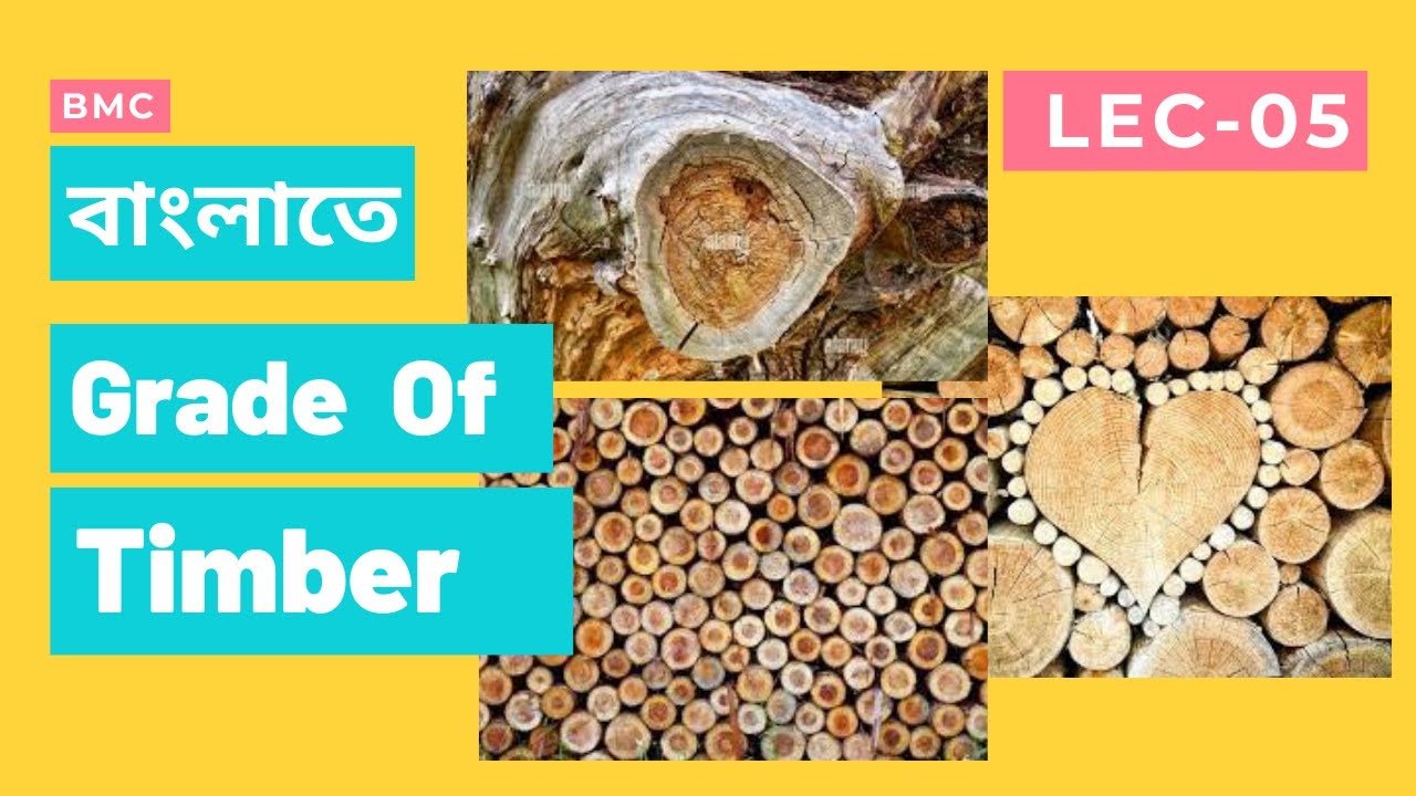 [Part-05] Timber Lecture II Classification Of Timber II Building ...