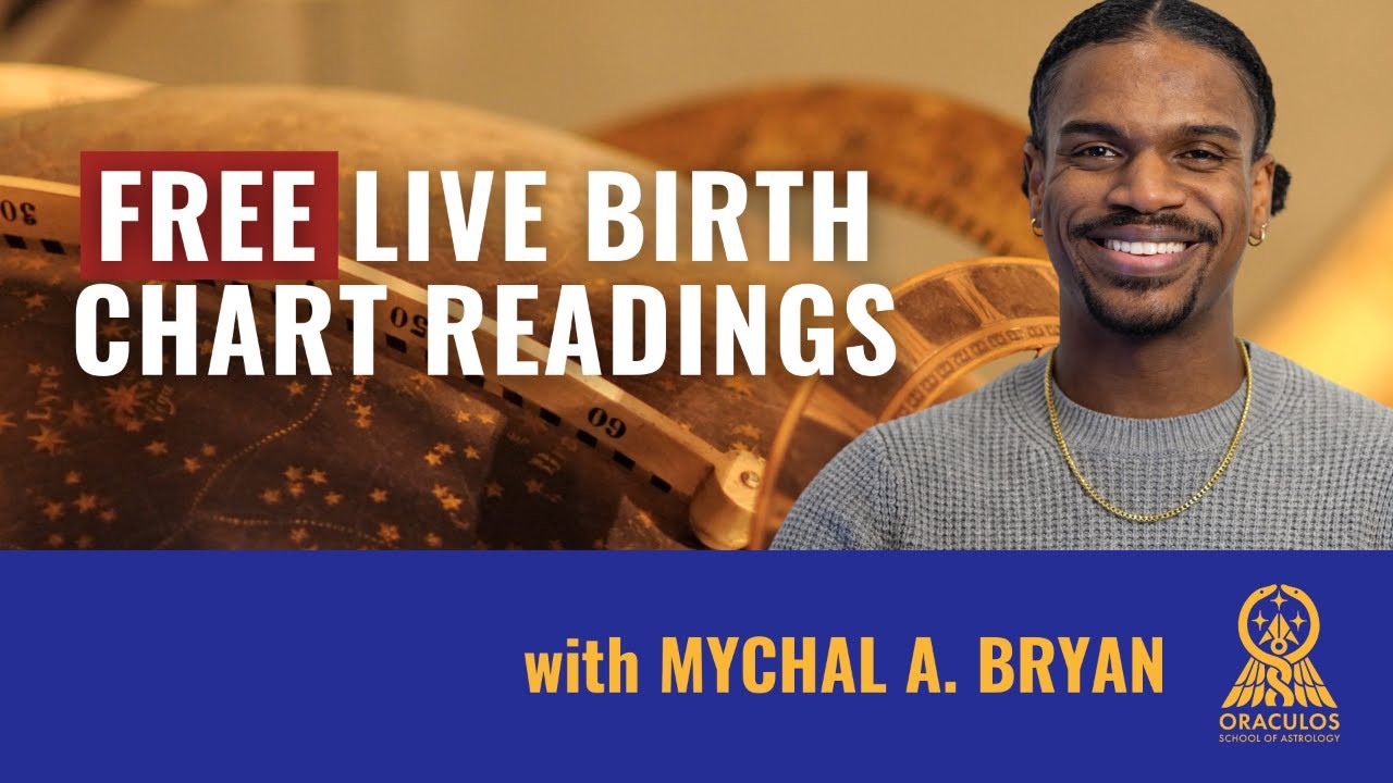 FREE Birth Chart Reading Demonstration with Mychal A. Bryan - YouTube