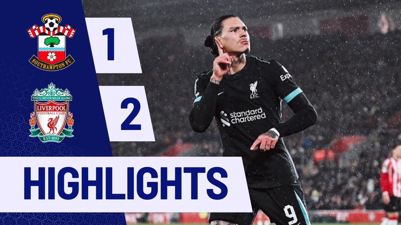 Liverpool edges Southampton 2-1 in the Carabao Cup, with goals from ...