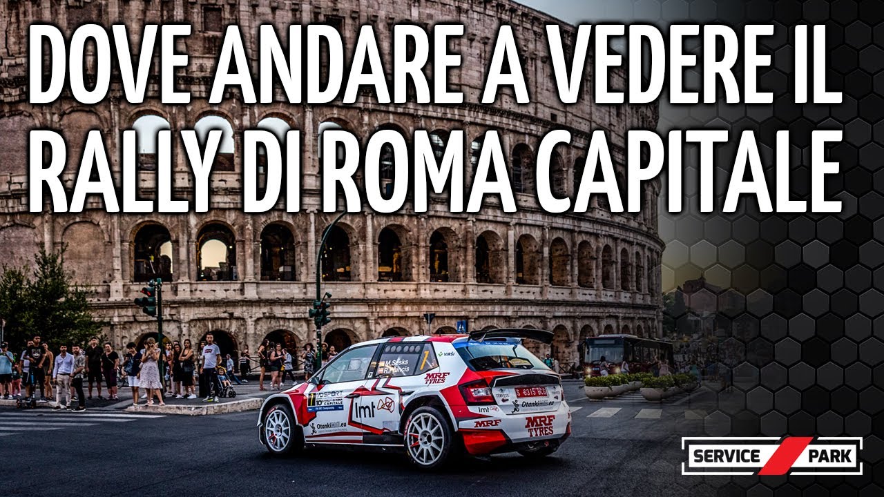 GUIDA alle PROVE del RALLY DI ROMA CAPITALE 2023 - YouTube