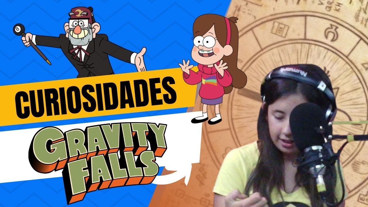 CURIOSIDADES DE GRAVITY FALLS CON EMMA BACH - YouTube
