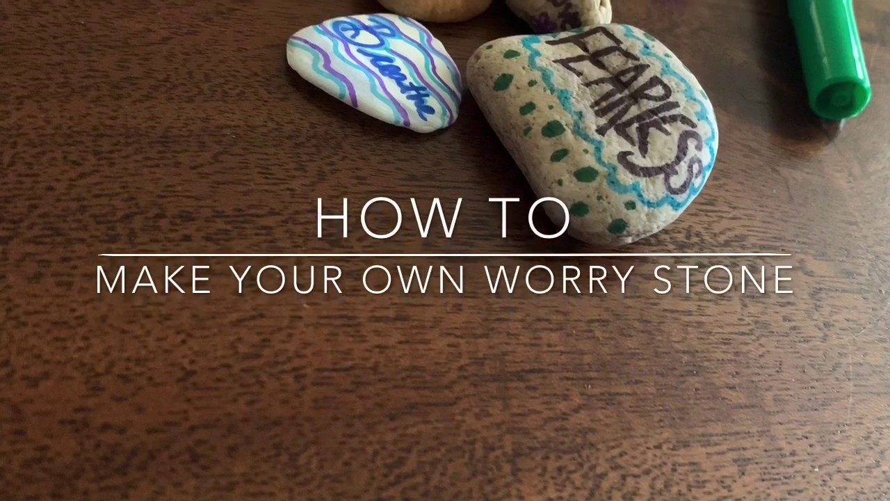 Anxious? Make Your Own Worry Stone - YouTube