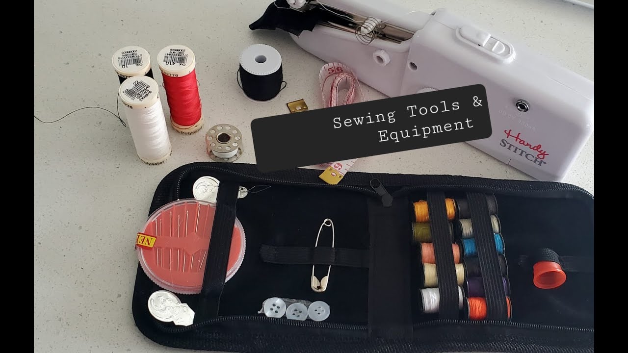 Sewing tools and equipment (part 1) - YouTube