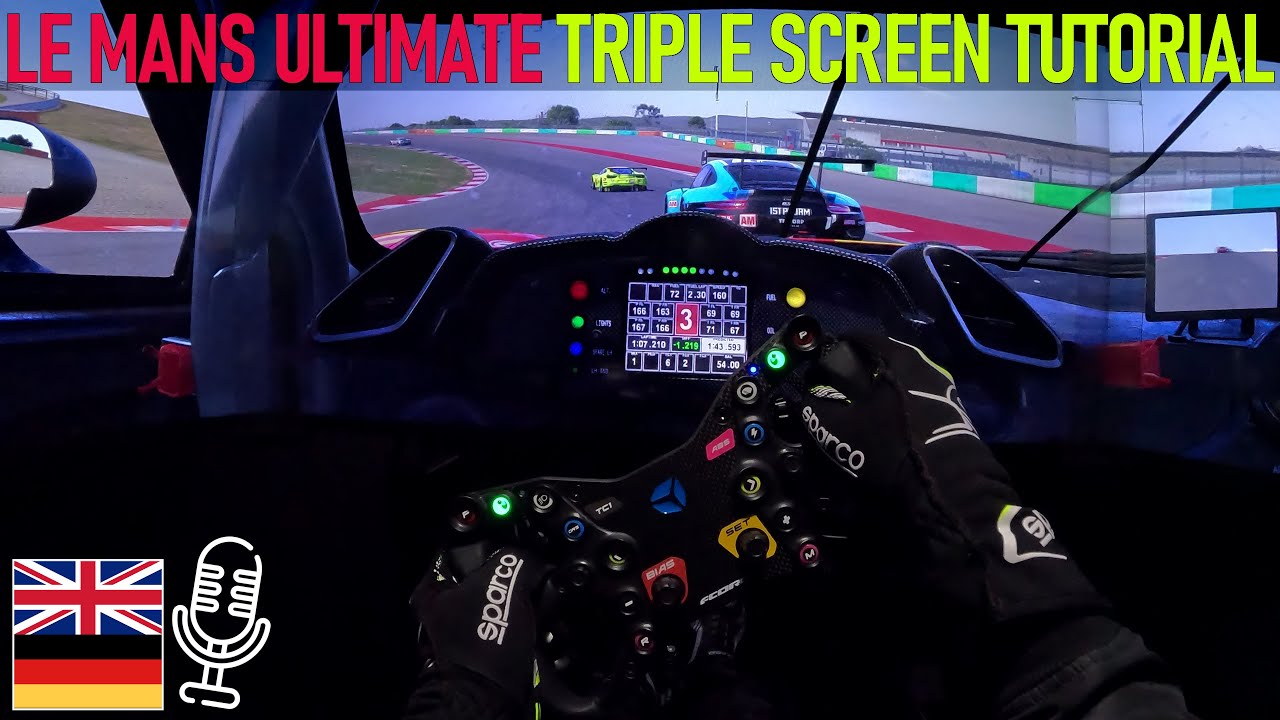 Set up Triple Screen + Tilt Cockpit on Le Mans Ultimate [English ...