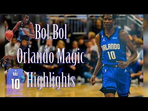 Bol Bol - Magic Highlights | 70 FG%, 39 3PT%, 2.3 BLK | - YouTube